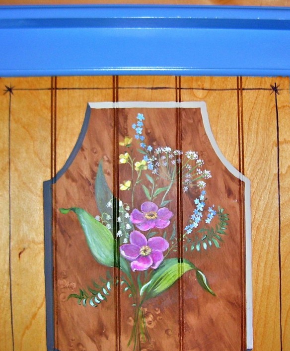 Custom Handpainted Murals|Hand Painted Flower Murals|Muralist|Jane ...